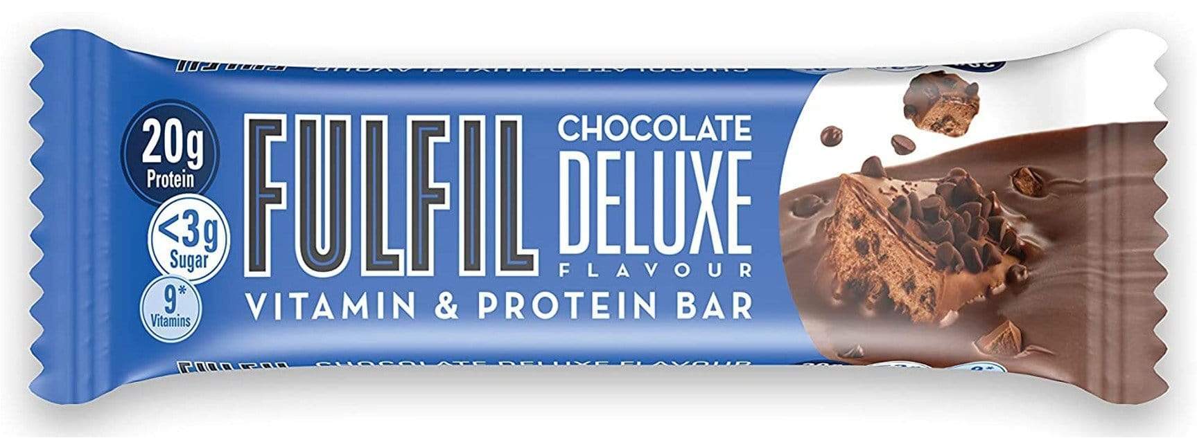 Fulfil Chocolate Deluxe Protein Bar Box (15 Bars) – Protein Parcel