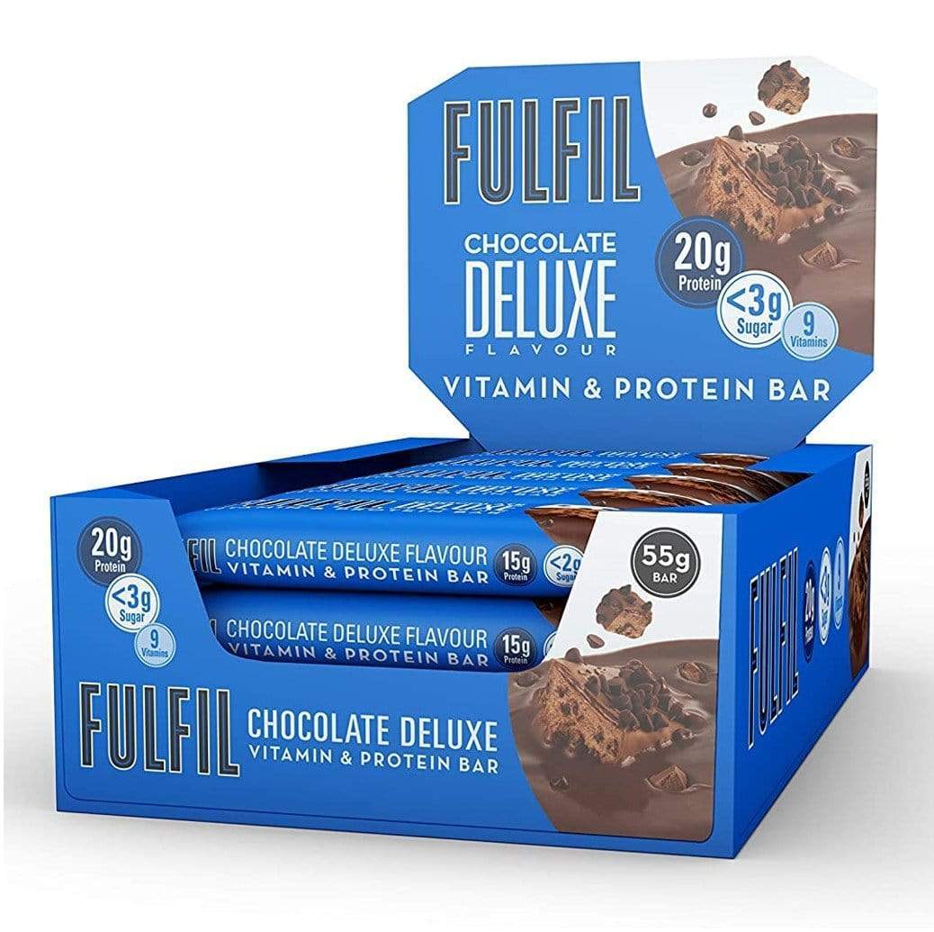 Fulfil Chocolate Deluxe Protein Bar Box (15 Bars) – Protein Parcel