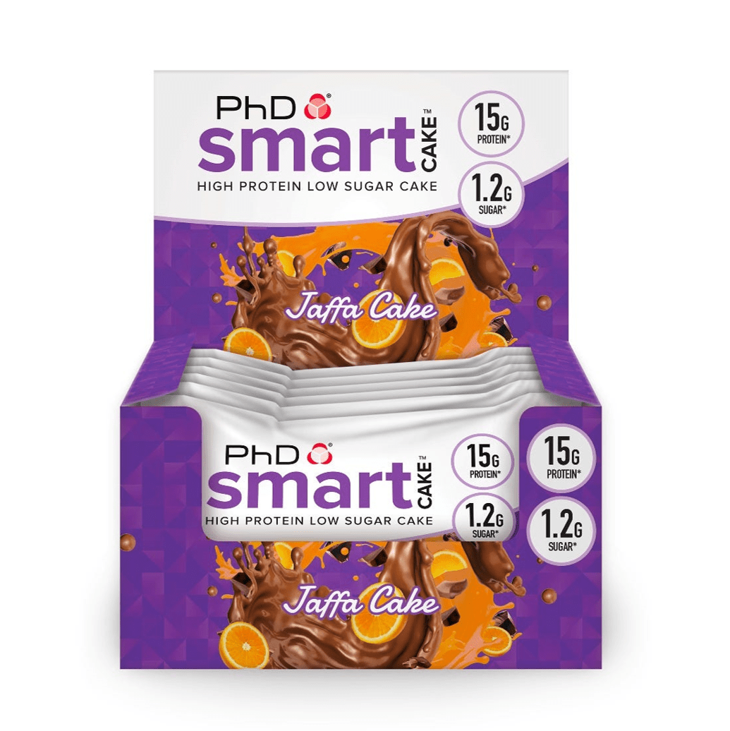 PhD Jaffa Cake Flavour Protein Smart Cake Box (12 Bars) – Protein Parcel