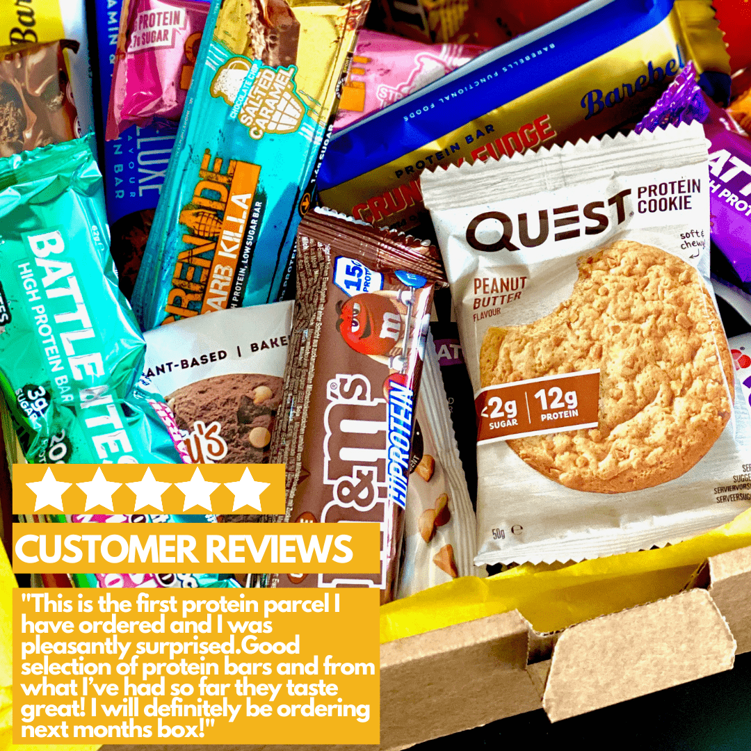 Protein Bar Subscription Box (8 Bars) – Protein Parcel